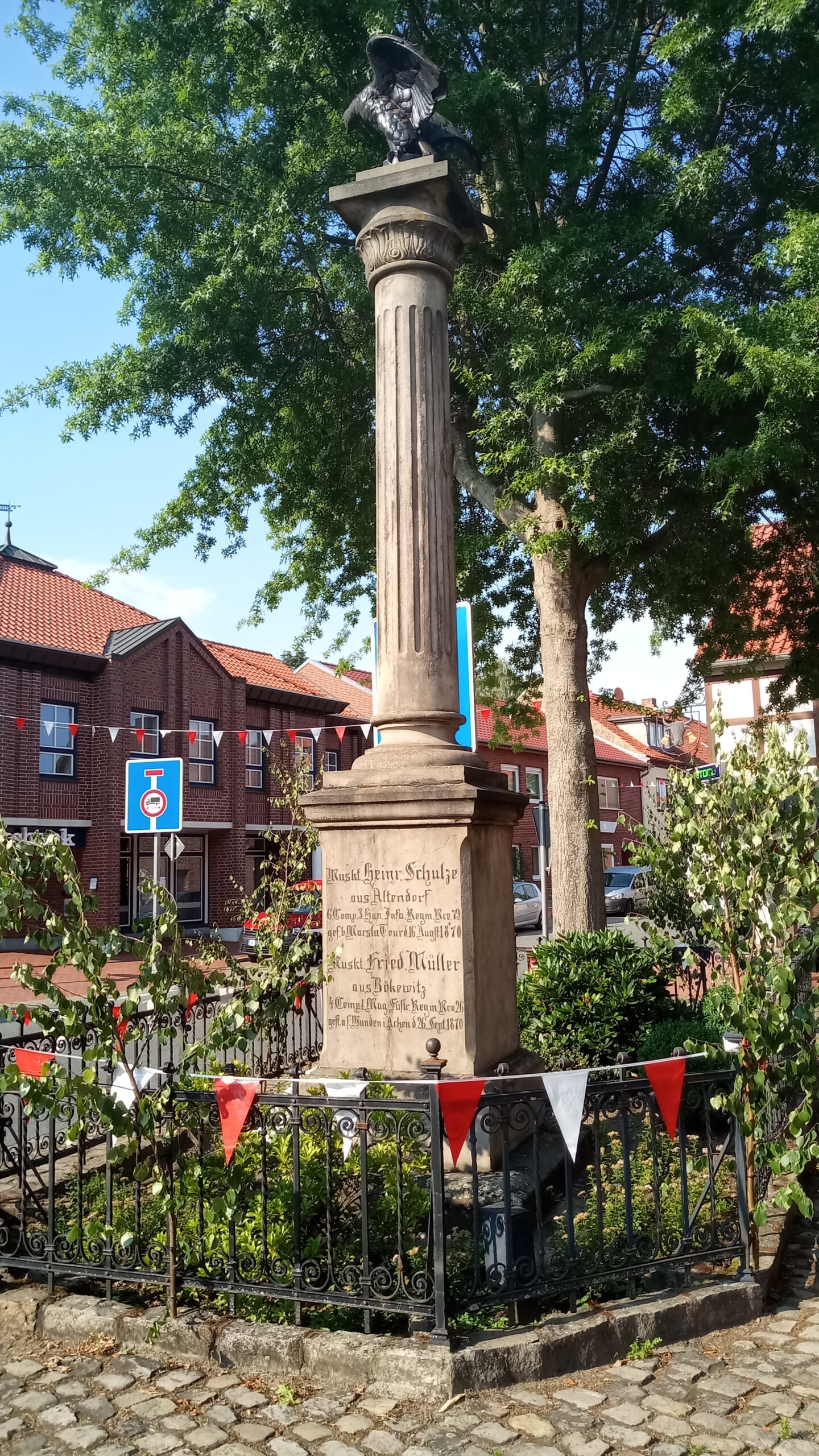 Das Bromer Kriegerdenkmal und seine Geschichte (1871-2020) – Bromer ...