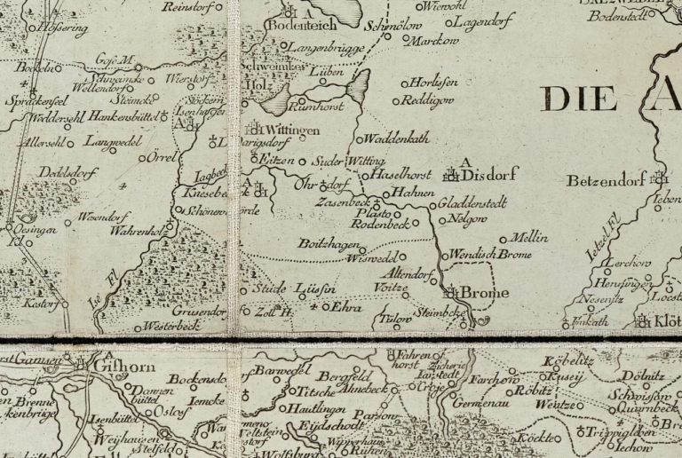 Alter Postweg bei Ehra – Bromer Geschichte
